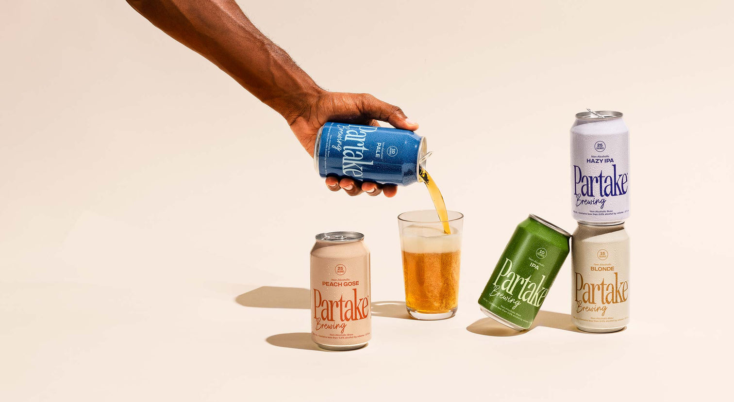 Craft Non-Alcoholic Beers · Buy Online · Free Shipping – Partake Brewing