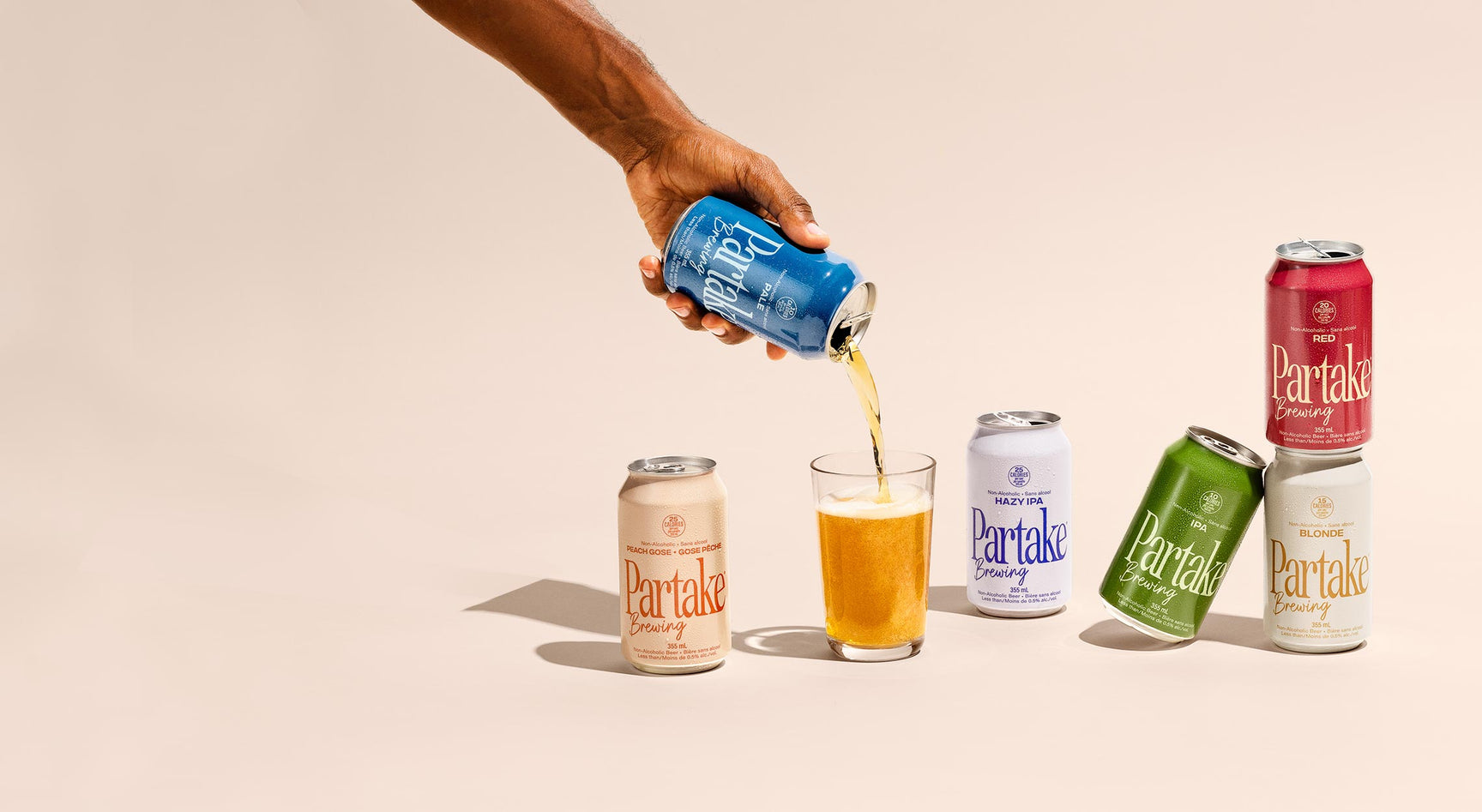 Craft Non-Alcoholic Beers · Buy Online · Free Shipping – Partake Brewing