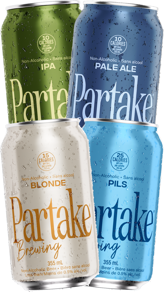 Hop Water | Non-Alcoholic Beer | Partake Brewing